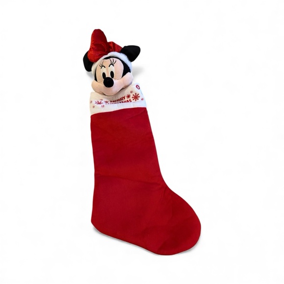 Disney | Holiday | Disney Minnie Mouse Animated Christmas Stocking ...